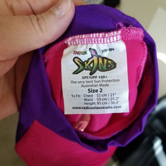 radicool | Swim | Nwt Skins Radicool Girls Swim Shirt Size 2 B | Poshmark